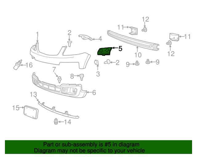 2008-2011 Mazda Tribute Inner Bracket - Driver's Side (LH) ZZC0-50-1Z3 ...
