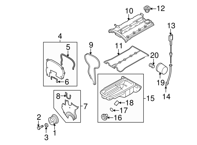 96353002 - OEM GM Valve Cover Gasket | GMPartsCenter.net | GM Parts Center