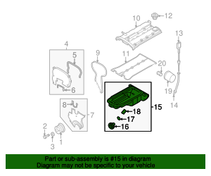 2004-2008 Chevrolet Engine Oil Pan 96481581 GM | GMPartsDirect.com