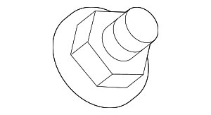 2004-2009 Chevrolet Oil Pan Drain Plug 94535699 GM | GMPartsDirect.com