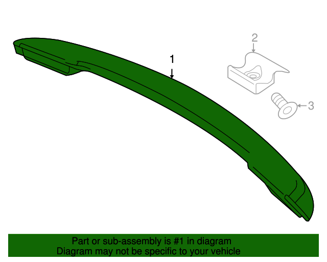 Genuine OEM Spoiler Part# LR002464 Fits 2008-2015 Land Rover LR2: Up To ...
