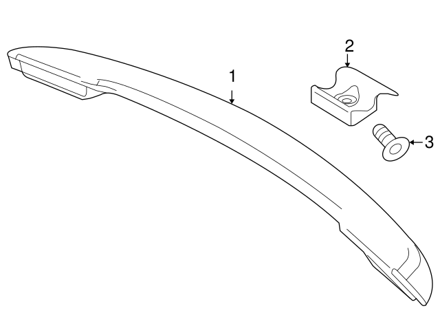 Genuine OEM Spoiler Part# LR002464 Fits 2008-2015 Land Rover LR2: Up To ...