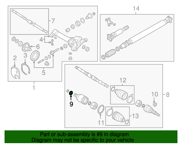 39752-EA40A - Axle Assembly Dust Shield 2013-2019 Nissan Frontier ...