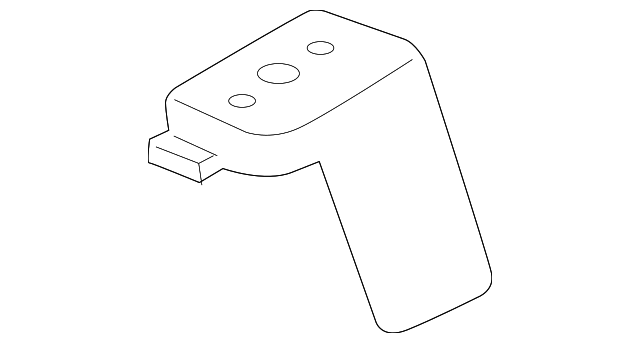 2010-2017 GM Extension Panel Mount Bracket 25798912 | GMPartsDirect.com