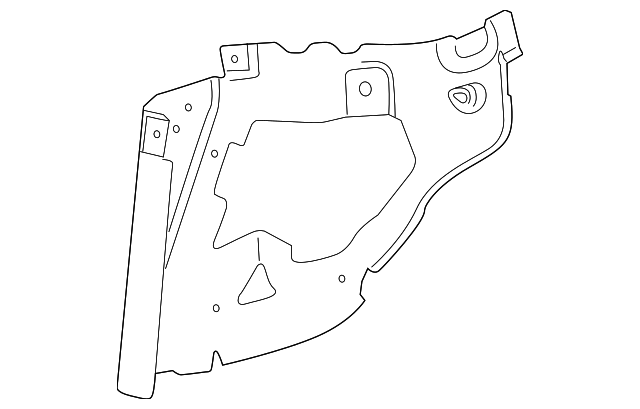 2010-2017 GM Driver Side Front Engine Compartment Front Panel 25792419 ...