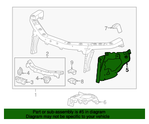 25792419 Panel - New OEM Part From GM Parts Direct | GM Parts Store