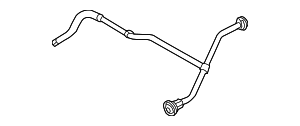 8R0-121-081-P - Engine Coolant Overflow Hose 2009-2012 Audi Q5 ...