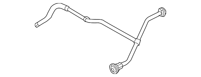 8R0-121-081-P - Overflow Hose 2009-2012 Audi Q5 | Audi OEM Parts