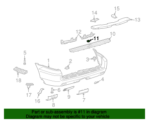 58766-60010 - Filler Hole Cover 2003-2009 Lexus GX470 | Longo Lexus Parts