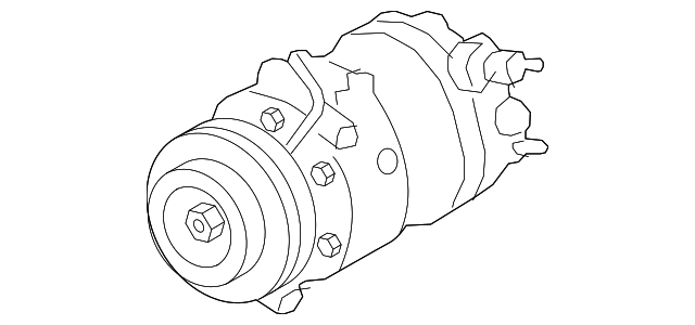 2013-2023 Land Rover A/C Compressor LR112585 | OEM Parts Online