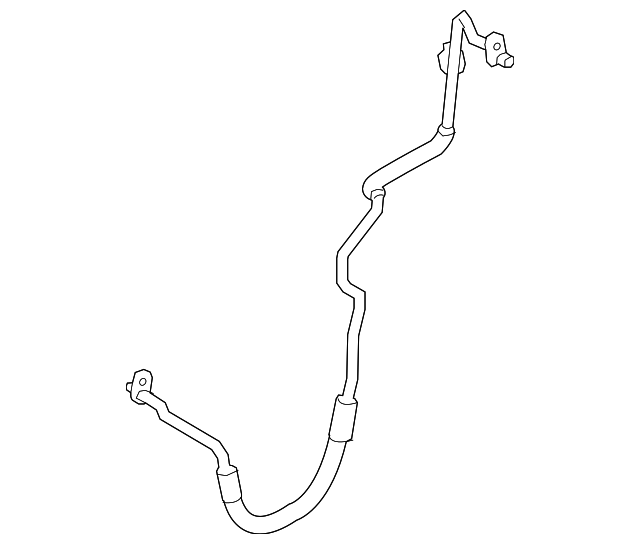 Genuine OEM A/C Refrigerant Liquid Hose Part# LR068878 Fits 2013-2020 ...