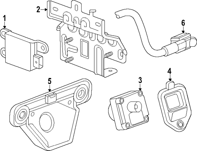 2024 Chevrolet Sensor 86813188 GM | GMPartsDirect.com