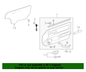 1994-2005 Toyota Hole Plug 90950-01800-C0 | Toyota Parts Center