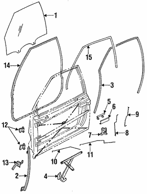 Genuine GM Window Regulators | GM Parts Center
