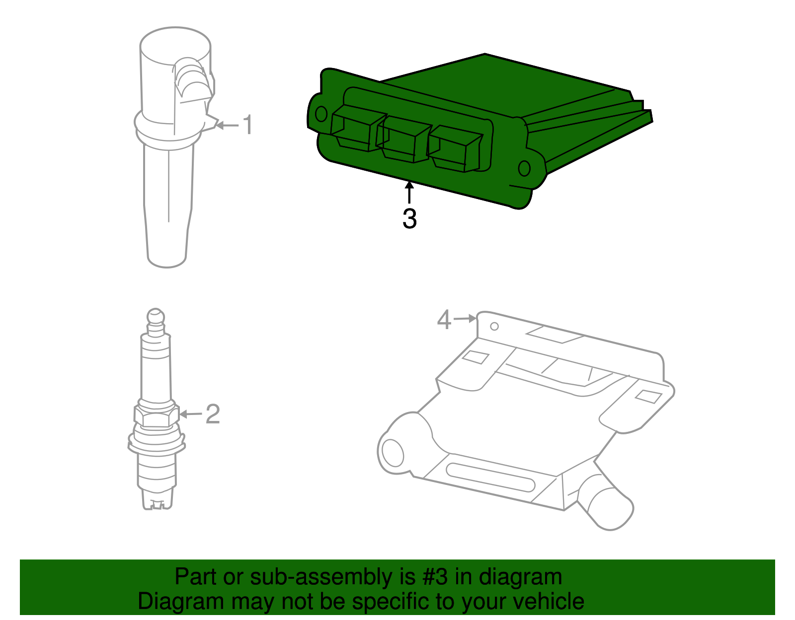 2005-2006 Ford Engine Control Module (ECM) 5L8Z-12A650-AC | Retail ...