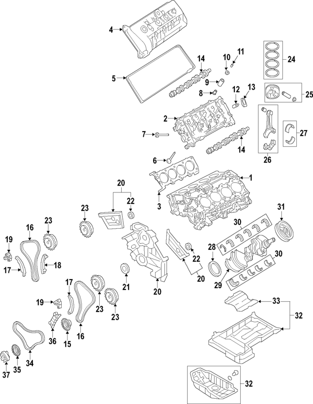 2010-2014 Hyundai Oil Pump Gear 21312-3F310 | QuirkParts