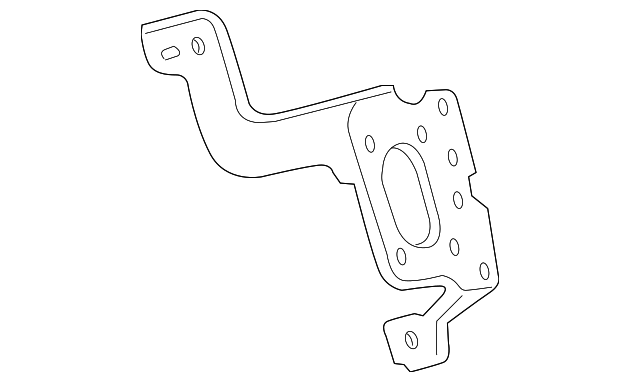 86211-52210 - AM/FM CD Mount Bracket - 2007-2012 Toyota Yaris | DiscMonster