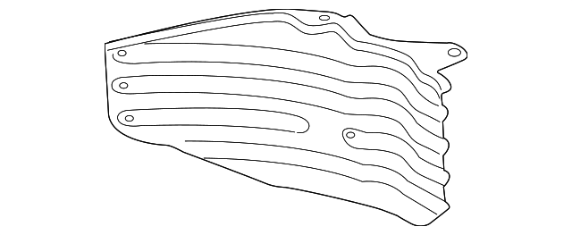 2015-2019 GM Wheel Shield 20960982 | GMPartsDirect.com