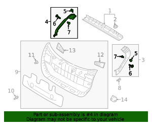 2018-2023 Hyundai Side Trim 81730-J9000-TRY | HyundaiParts.Online
