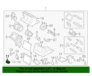 2007-2018 Volvo Expansion Valve 31291817 | TascaParts.com