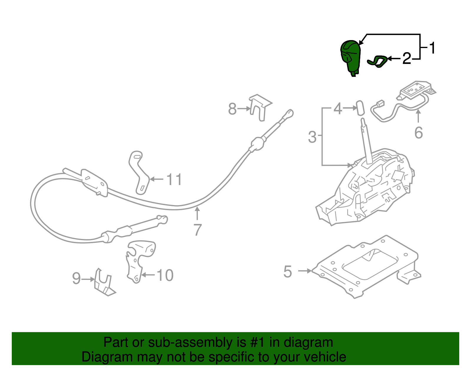 34910-6JF0A - 2021-2025 Nissan - Shift Knob | Anicra Nissan Parts