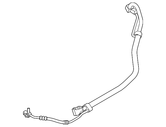 Genuine BMW 64-53-6-813-586 | A/C Refrigerant Suction Hose | FREE ...