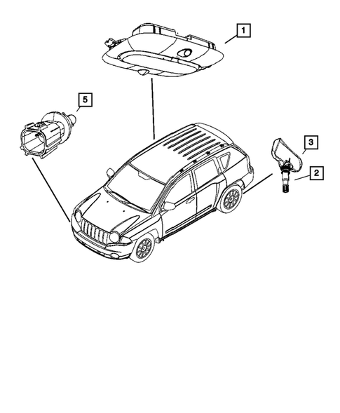 Sensors for 2008 Jeep Compass | Mopar eStore