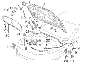 561-805-567-B - Lock Support - 2016-2019 Volkswagen Passat | Order Euro ...