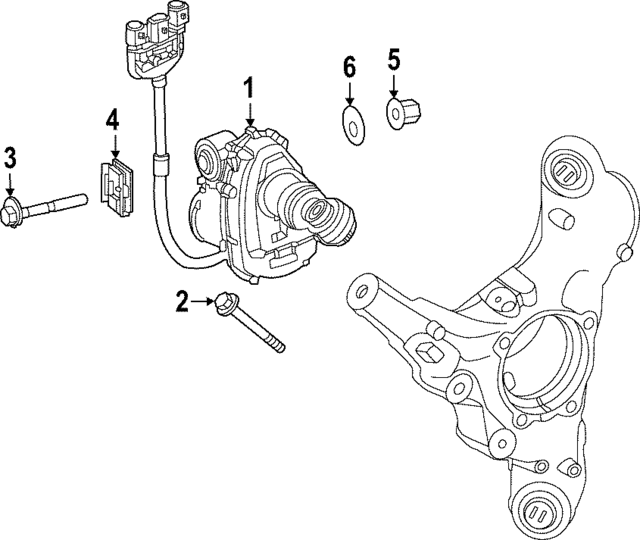 Genuine OEM Steering Gear | 232-460-14-01 | Fits Select Mercedes-Benz ...