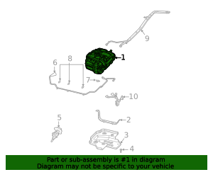 2020-2023 Ram 1500 Tank 52029974AE | Mopar Parts Canada