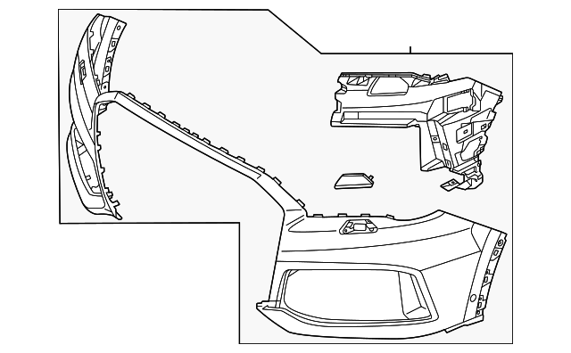 2020-2023 Audi Q7 Bumper Cover 4M0-807-065-T-GRU | OEM Parts Online