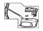 Bumper & Components - Front for 2022 Audi Q7 | Audi USA Parts