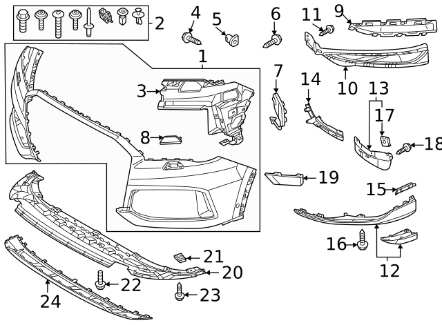 2020-2024 Audi Q7 End Plate 4M0-807-611-F | Audi USA Parts