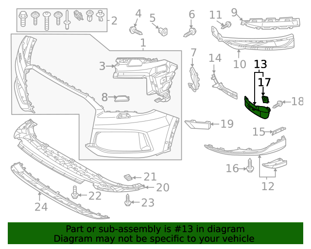 2017-2024 Audi Mud Shield 4M0-807-548-D | Genuine Audi Part