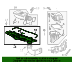 2019-2025 Chevrolet Intake Air Splash Shield 84535853 GM ...