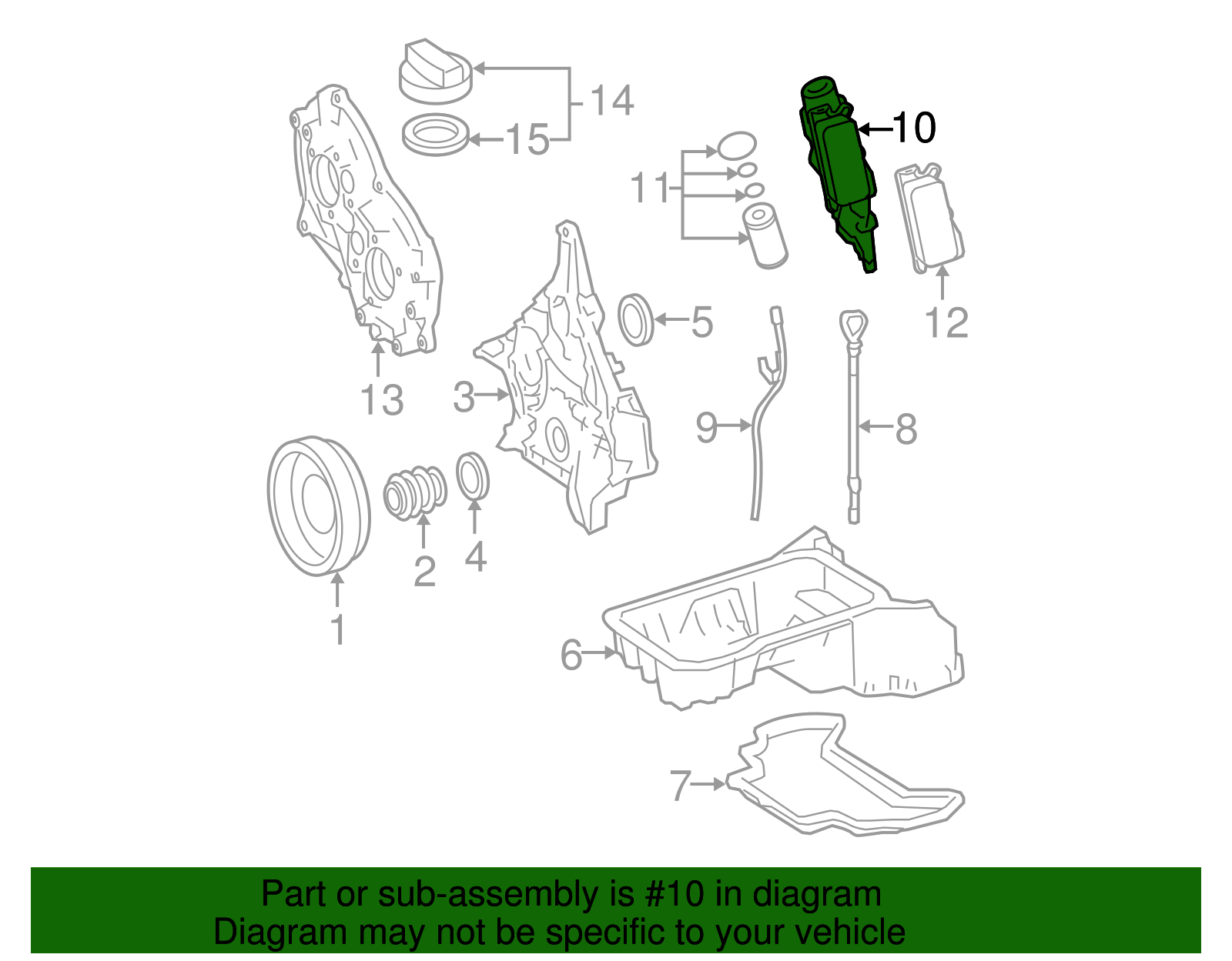 2005-2015 Mercedes-Benz Oil Filter Housing 272-180-00-00-64 | Retail ...