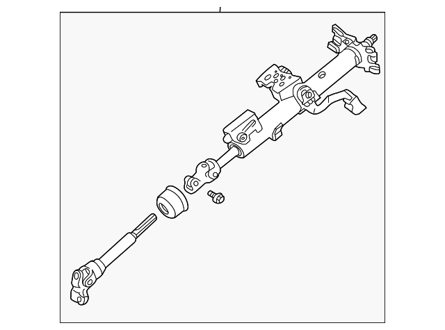 45250-06410 - Steering Column - 2002-2004 Toyota Camry | Nucar Toyota Parts