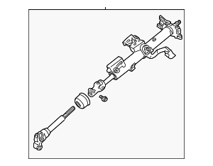 2002-2004 Toyota Camry Steering Column 45250-06410 | Sparks Parts
