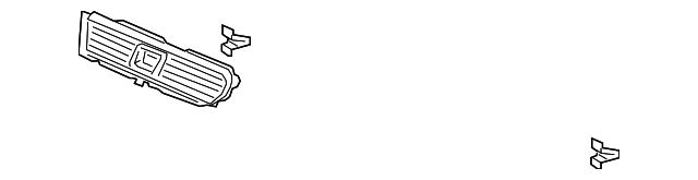 77610-TVA-A01ZA - Air Vent Grille 2018-2022 Honda Accord | Honda Parts ...