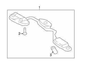 92501-C6000 - License Lamp 2016-2020 Kia Sorento | Kia.Parts Store