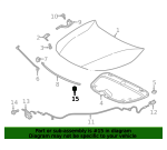 2019-2025 Toyota Hood Stop Buffer 53384-78010 | OEM Parts Online