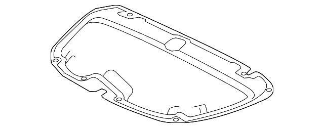 OEM 2020-2025 Toyota Corolla Hood Insulation Pad Part # 53341-12340 ...