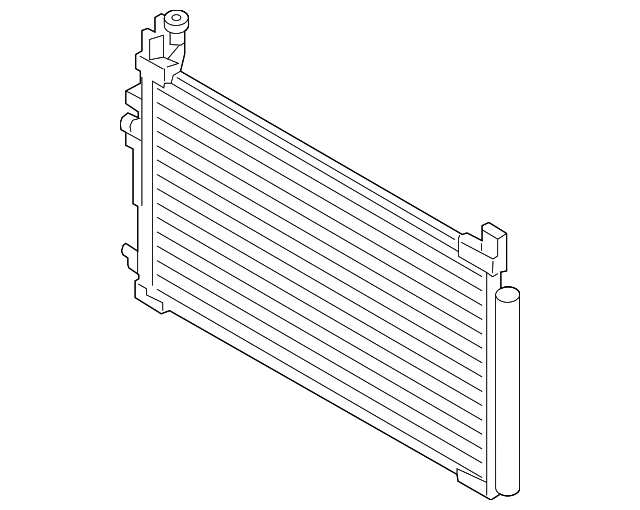 Genuine Condenser for 2015-2017 Hyundai Sonata | Part# 97606-C2000 ...