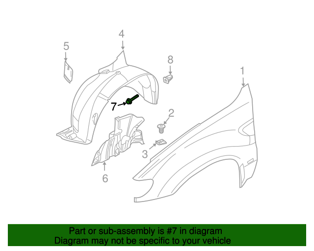 Genuine BMW 07-11-9-902-267 | Hex Head Screw with Washer - ST4,8X 9-C ...