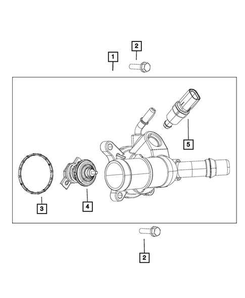 Water Pump and Related Parts for 2016 Jeep Renegade | Mopar Online Parts