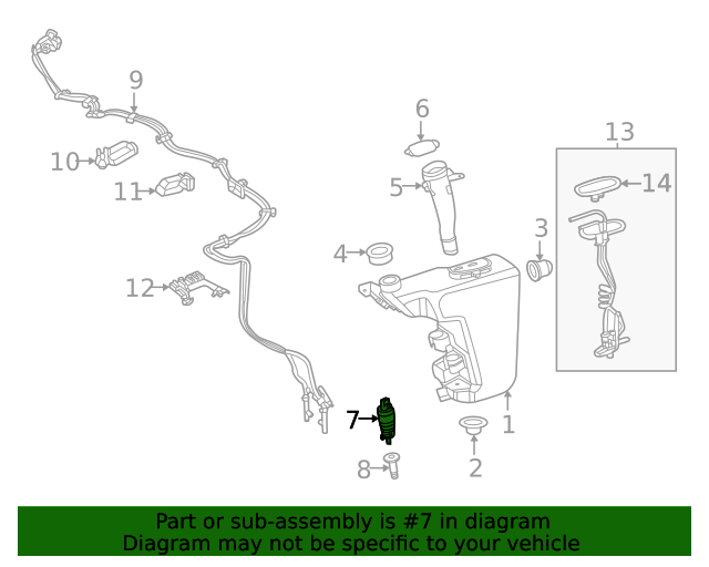 177-866-00-00 - Washer Pump 2020-2024 Mercedes-Benz | Mercedes-Benz USA ...