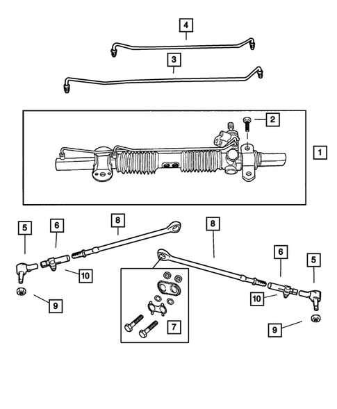 Steering Gear for 2002 Dodge Intrepid | We R Mopar