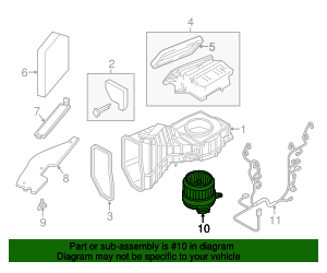 4H1-820-021-C - Blower Motor 2011-2018 Audi | Audi OEM Parts