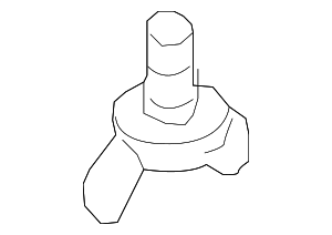 2008-2018 Audi Filter Cover Wing-Nut WHT-000-155 | Audi USA Parts