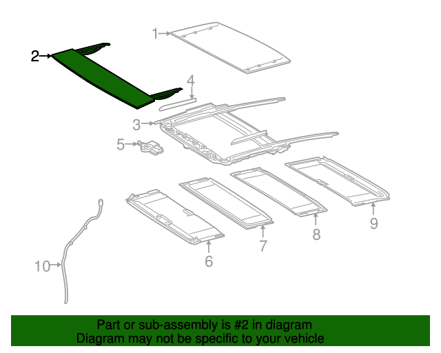 2013-2018 Lexus Front Glass 63201-33200 | OEM Parts Online